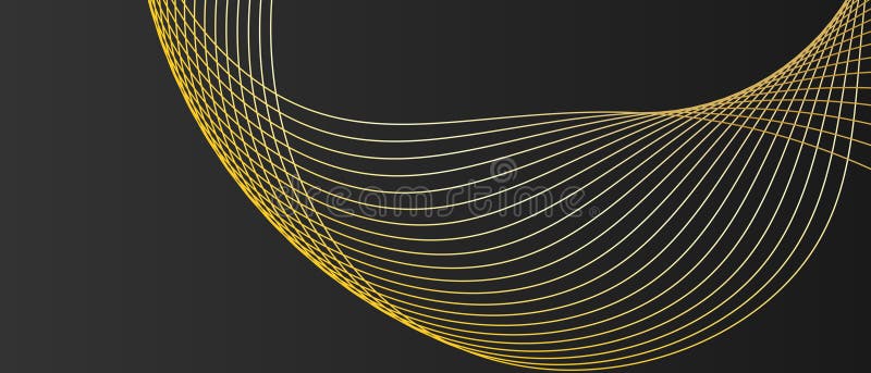 Luxury Creative Gold Dynamic Diagonal Line Pattern Stock Illustration ...