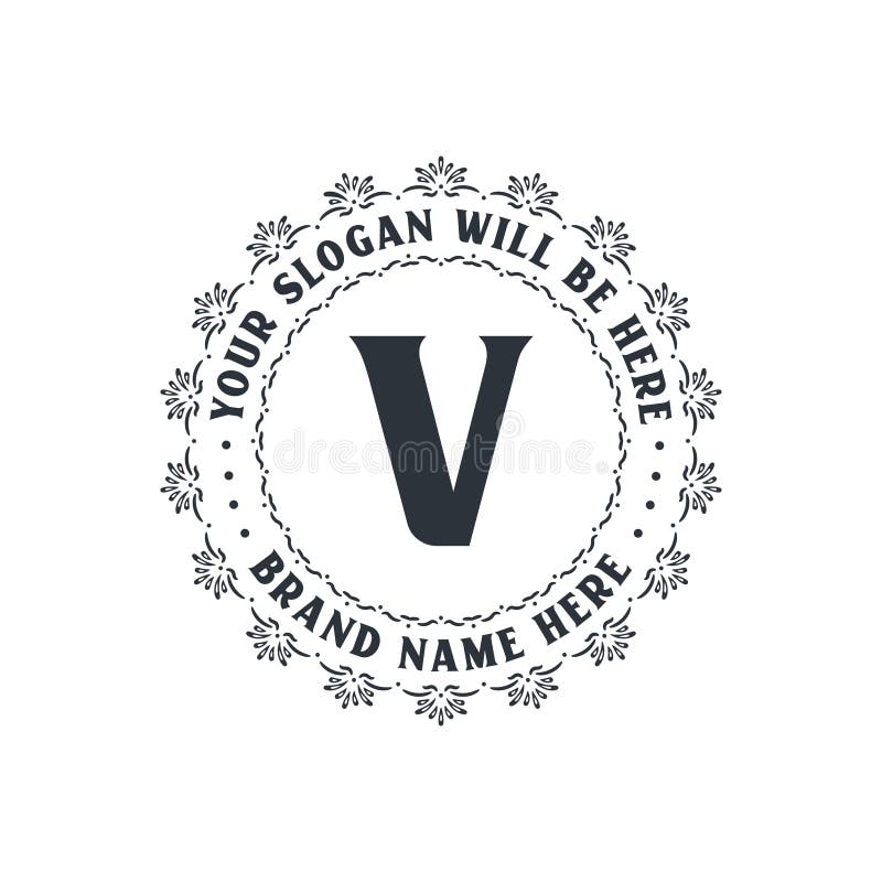 Luxury Creative Letter V Logo for Company, V Letter Logo Free Vector ...