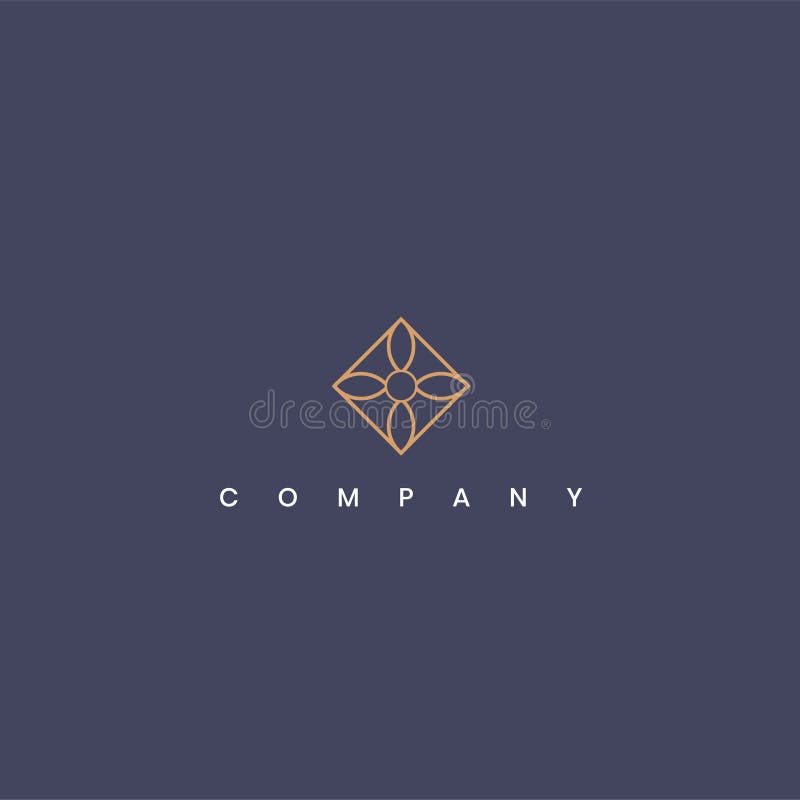 Luxury Creative Modern Ornament Logo Design, Luxury Gold Line Logo ...