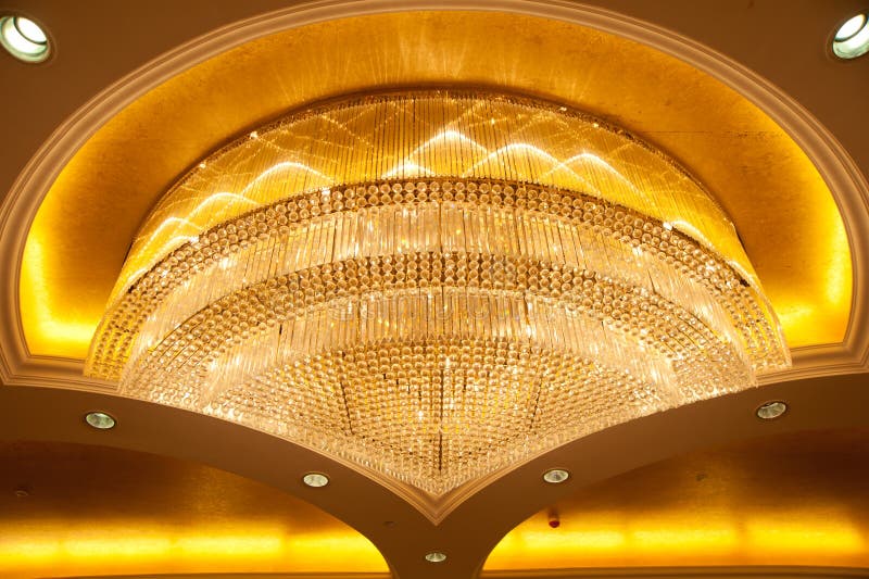 Luxury Crystal Chandelier stock image. Image of light - 60858345