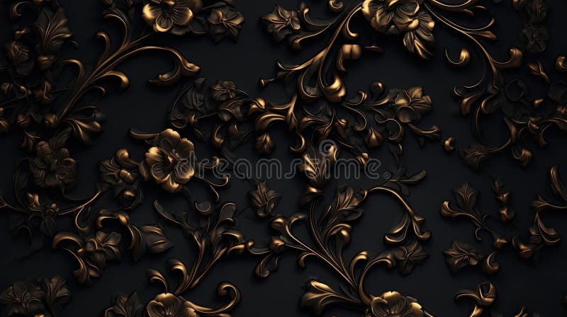 A Luxury Dark Texture Background, Rich Textures and Tones To Create a ...