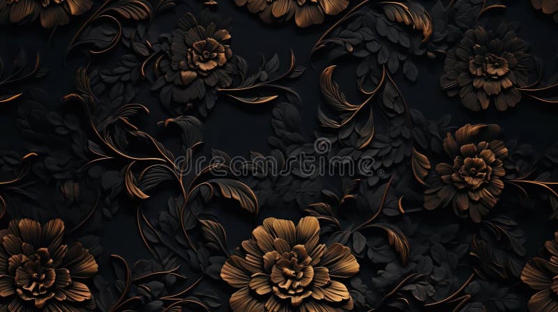 A Luxury Dark Texture Background, Rich Textures and Tones To Create a ...