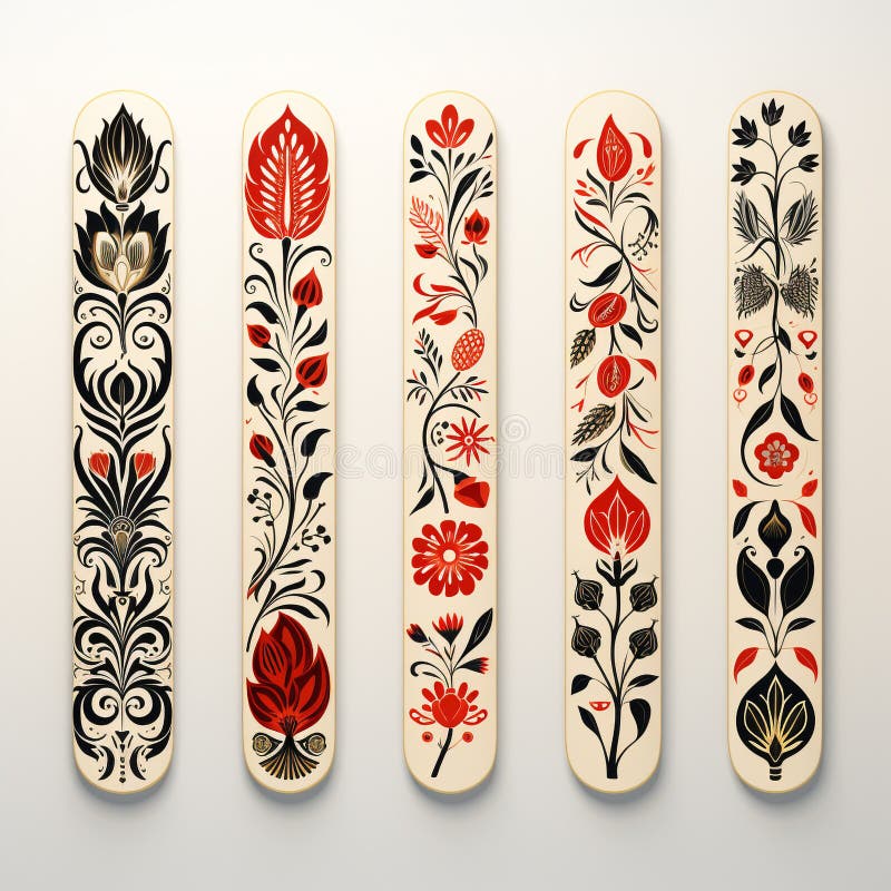 Luxury Decorated Border Pattern Set, Pattern for Frame Border ...