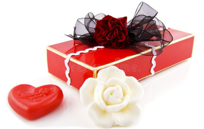 Luxury decorative gift box stock photo. Image of holiday - 12170058