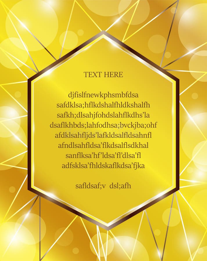 Luxury Design of Golden Shiny Background Abstractions Stock ...