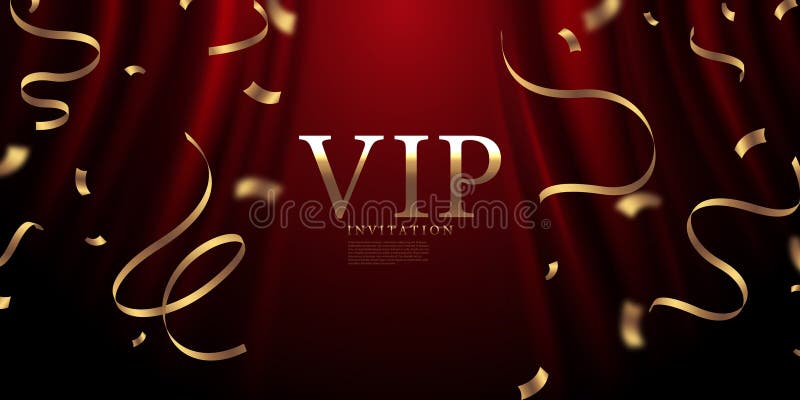 Luxury Design Vip Background Vector Illustration Stock Vector ...