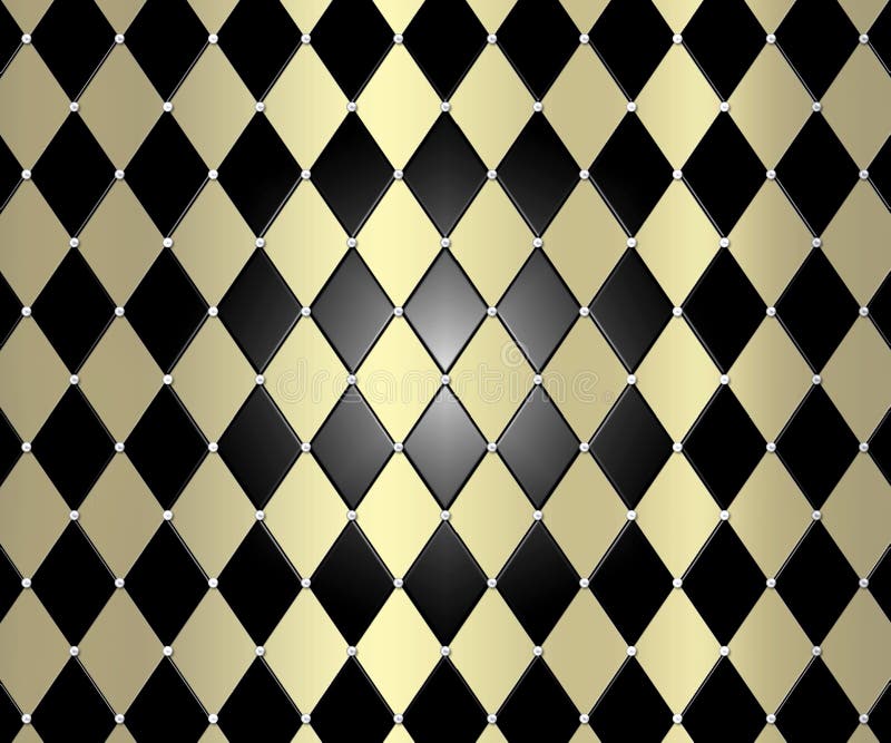 Inlay Wood Diamond Shape Pattern Texture Stock Illustration ...