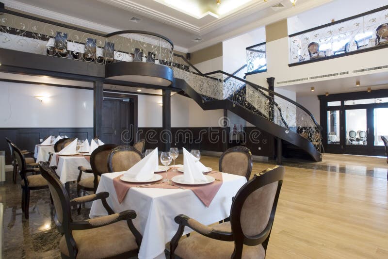 Buffet in Hotel Dining Room Stock Image - Image of dishes, decoration ...