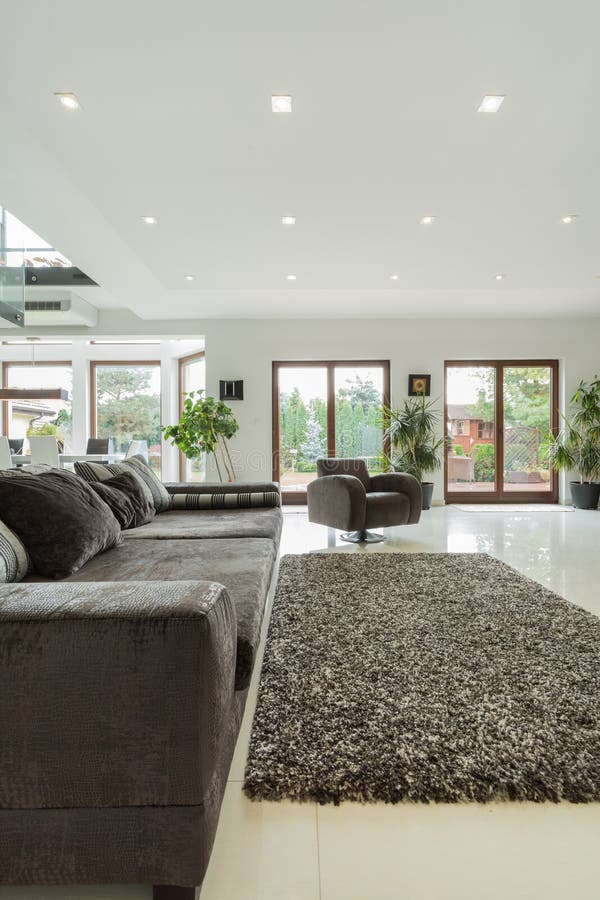 Luxury drawing room stock photo. Image of modern, estate - 47108930