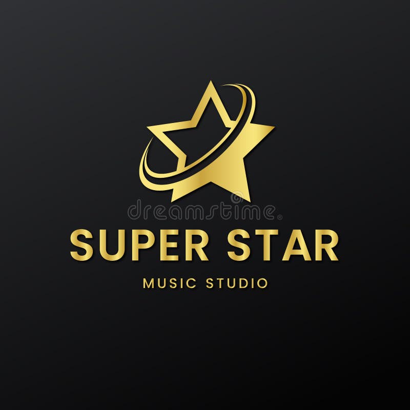 Luxury Elegant Minimalist Star Icon Modern Logo Stock Vector ...
