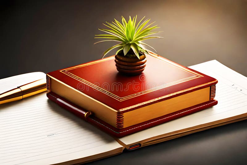 Luxury Elegant Presentation Paper Book Mockup Stock Illustration ...