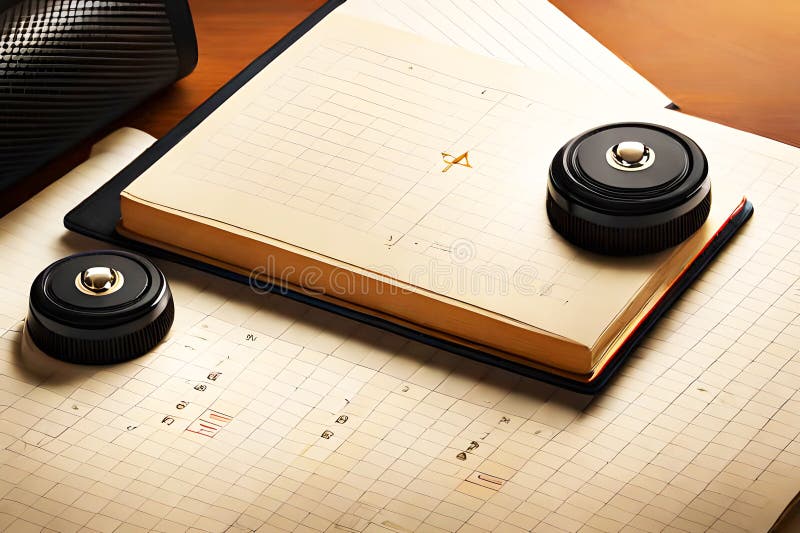 Luxury Elegant Presentation Paper Book Mockup Stock Image - Image of ...