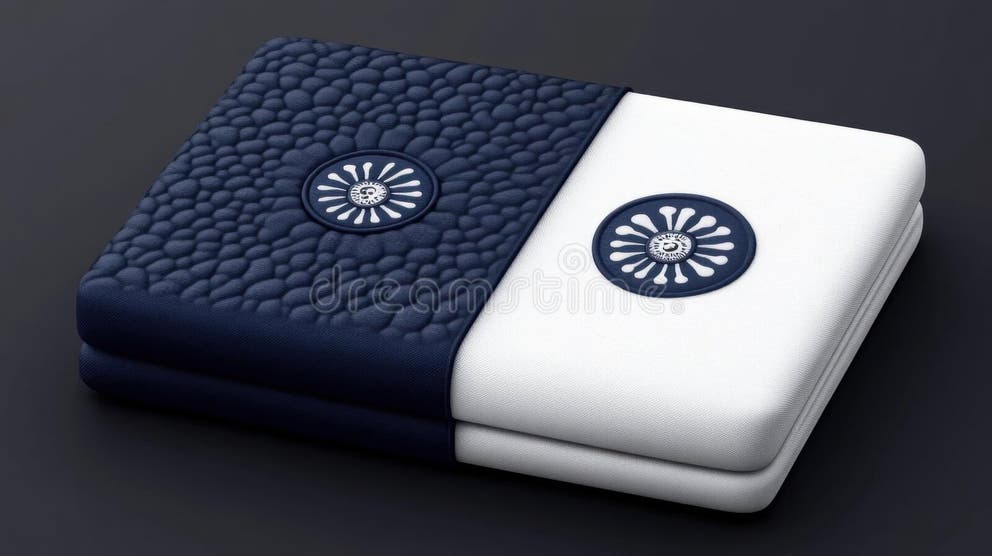 Luxury Embossed Two-Tone Box Stock Image - Image of attractive ...