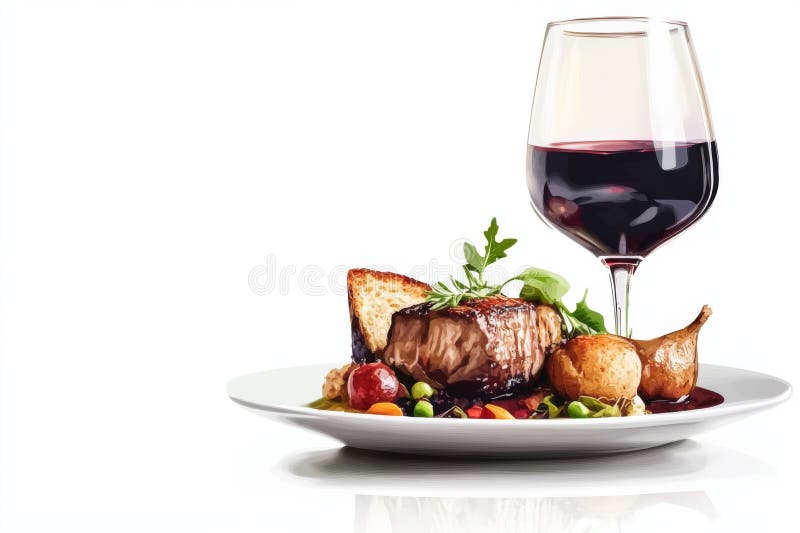 Luxury Fine Dining Experience Promotion Banner Stock Illustration ...