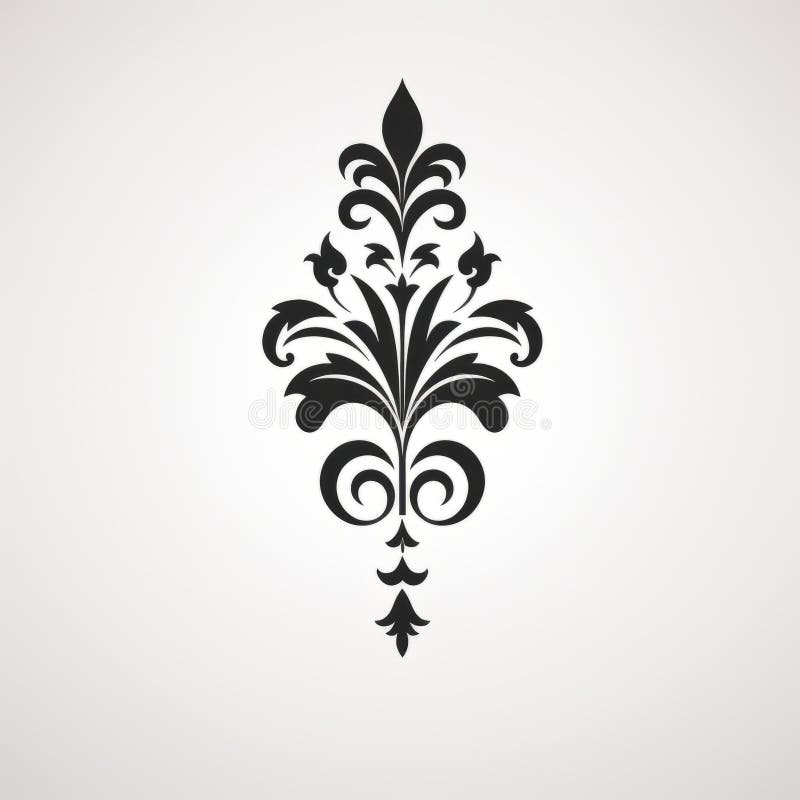 Luxury Floral Vector Design for Personal Iconography Stock Illustration ...