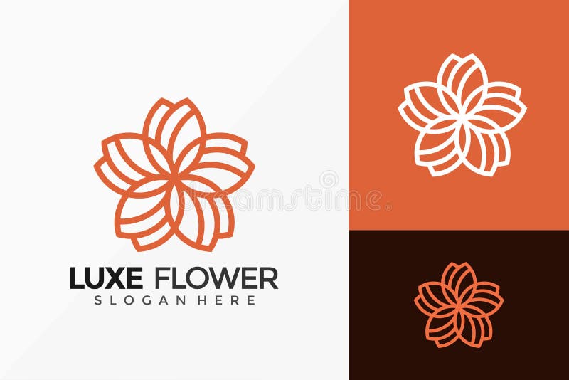 Luxury Flower Creative Logo Design. Modern Idea Logos Designs Vector ...
