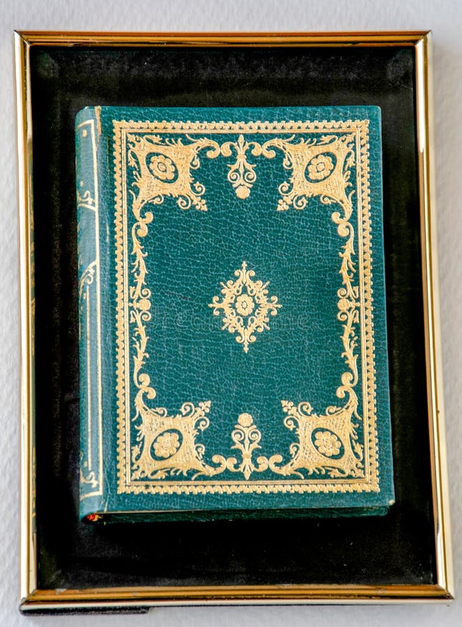 Luxury framed book. stock photo. Image of photograph - 160371300