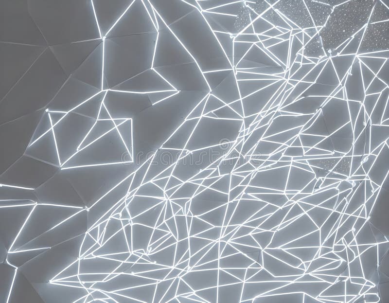 Luxury Futuristic Technology Transformation Background with Shine ...