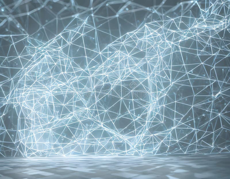 Luxury Futuristic Technology Transformation Background with Shine ...