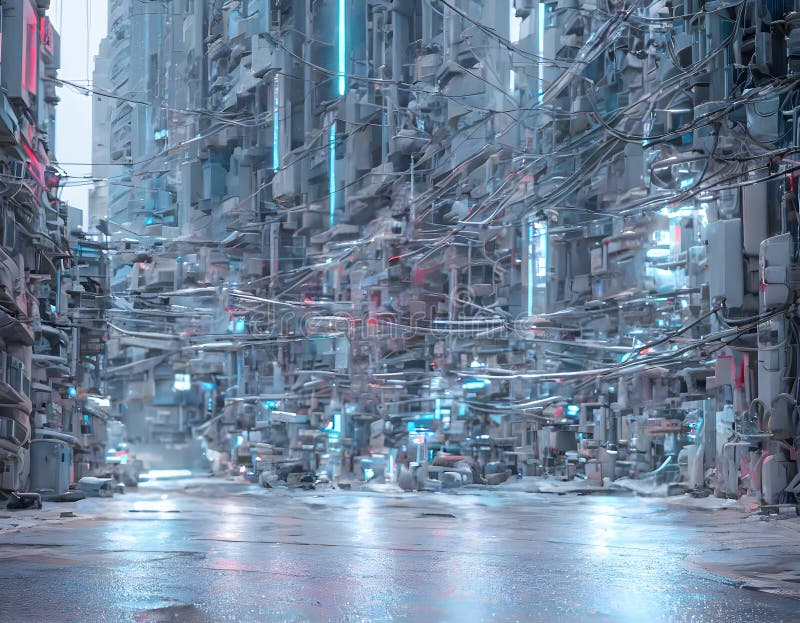 Luxury Futuristic Technology Transformation Background with Shine ...