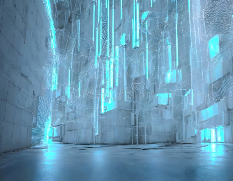 Luxury Futuristic Technology Transformation Background with Shine ...