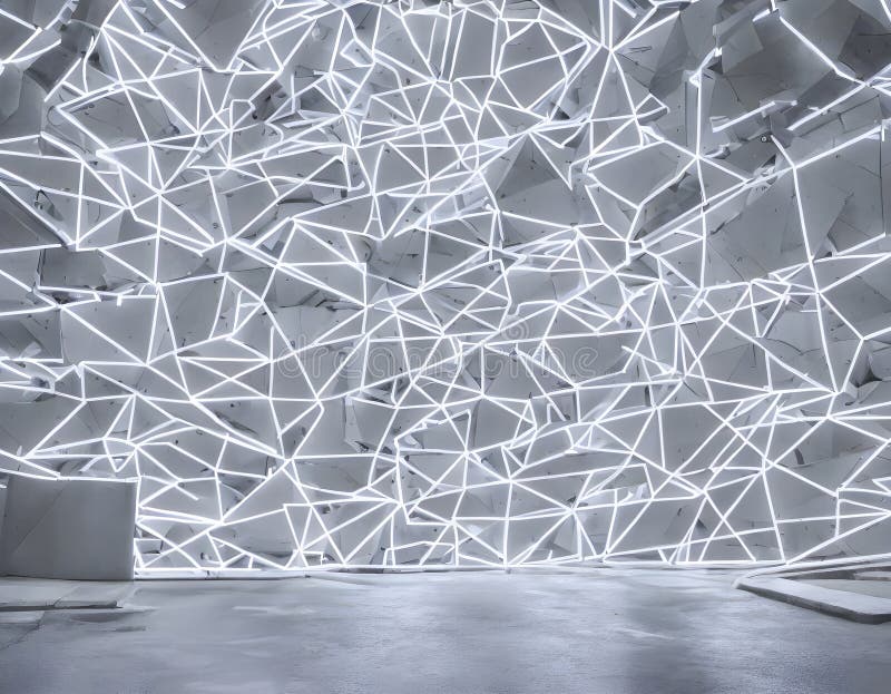 Luxury Futuristic Technology Transformation Background with Shine ...