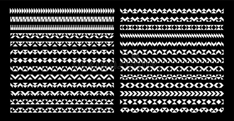 Luxury Geometric Memphis Basic Shape Divider Design Set Stock Vector ...