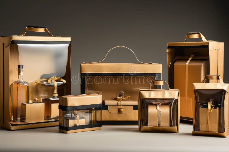 Luxury Gift Box Set for Special Occasions Stock Photo - Image of ...