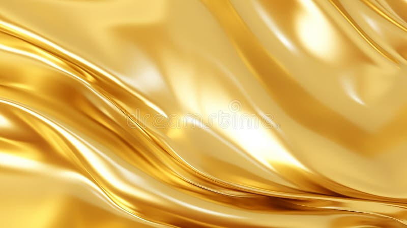 Luxury Gold Fabric Texture for Background. Generative AI Stock ...