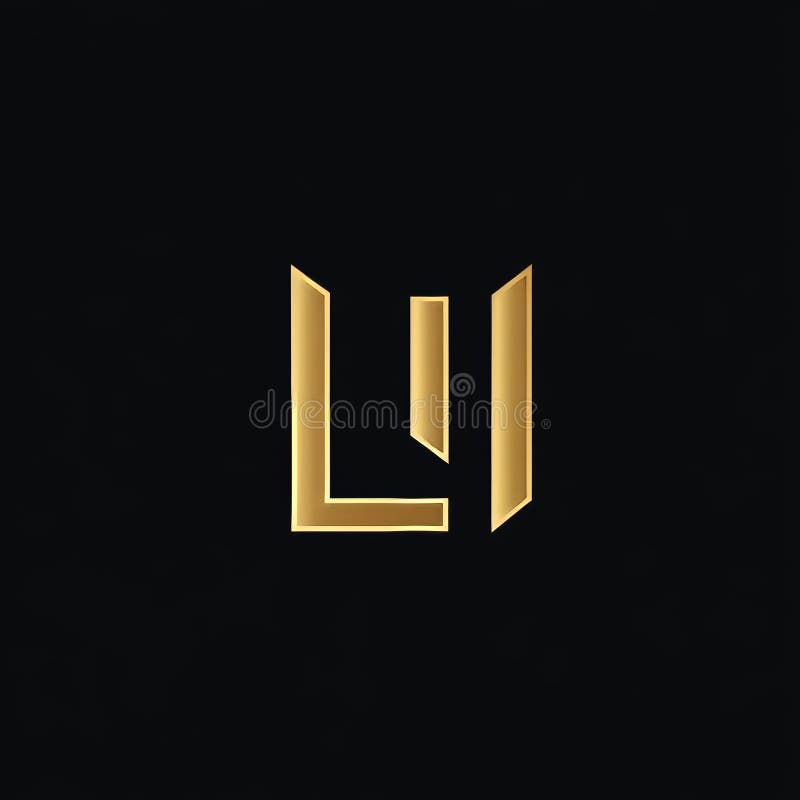 Luxury Gold Letter Logo. Vector Design Template Elements for Your ...