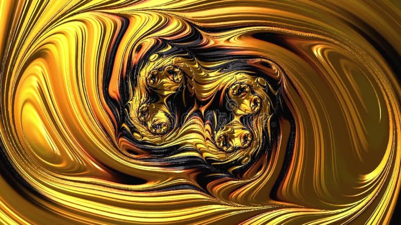Luxury Gold Metallic Liquid Color Flow on Black Marble Texture. Modern ...
