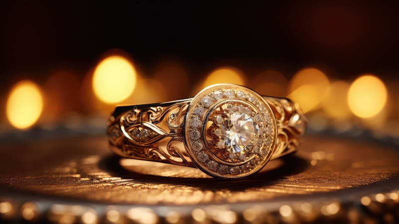 Luxury gold objects stock illustration. Illustration of design - 369314497