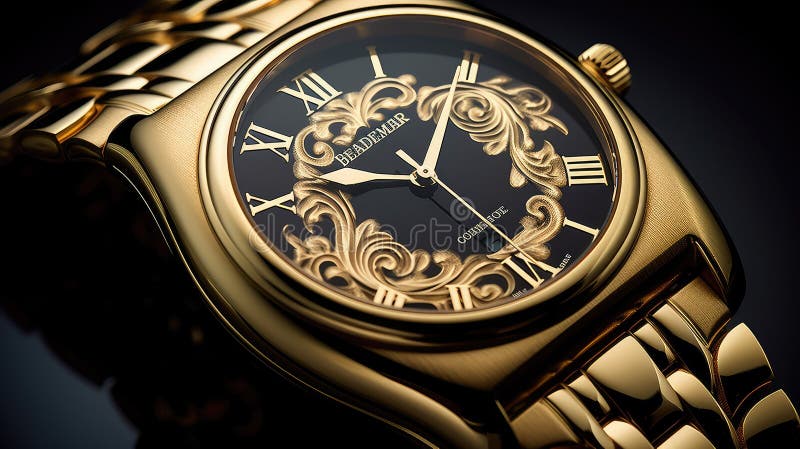 Luxury gold standard stock illustration. Illustration of generated ...