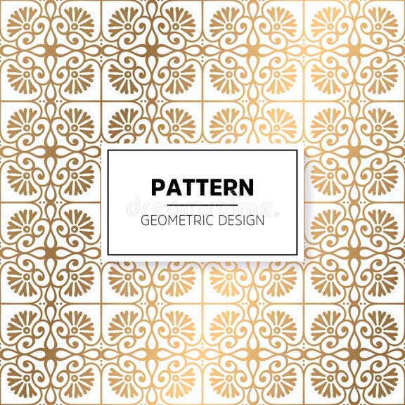 Luxury vector pattern stock vector. Illustration of frame - 99955588