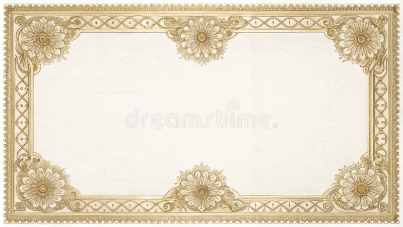 Luxury GoldBordered Certificates Exquisite Designs Ready for Your ...