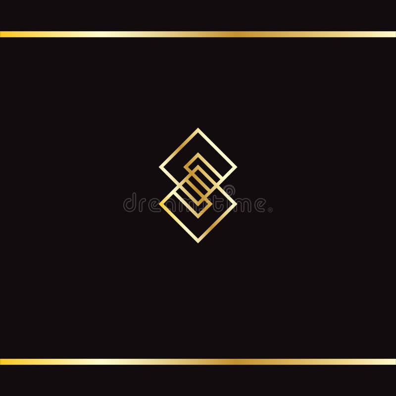 Luxury Golden Abstract Logo. Vector Logo Design Template. Stock Vector ...