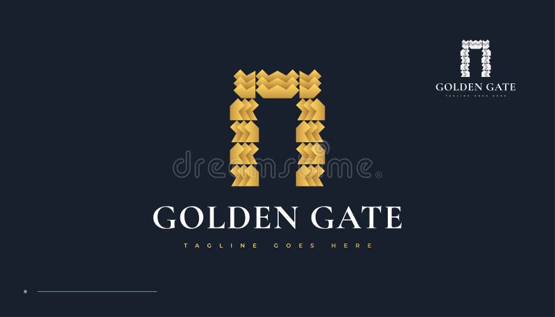 Open Gate Luxury Logo Stock Illustrations – 35 Open Gate Luxury Logo ...