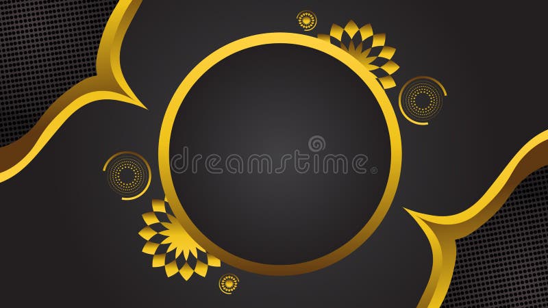 Luxury Golden Gradient Background Stock Vector - Illustration of ...