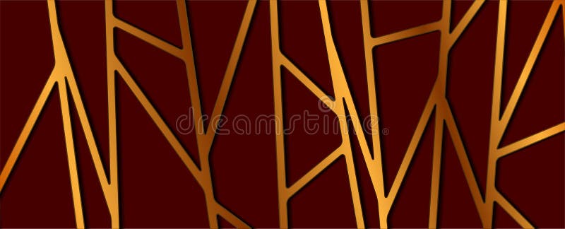 Luxury Golden Grid Pattern Abstract Tech Background Stock Vector ...