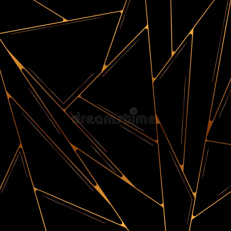 Luxury Golden Grid Pattern Abstract Tech Background Stock Vector ...