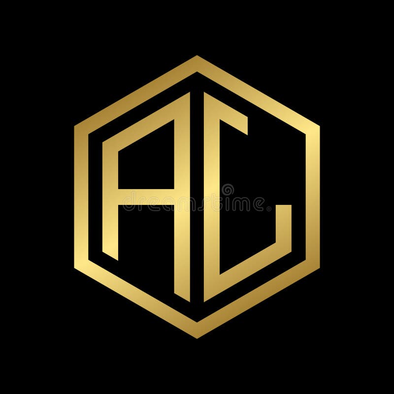 Luxury Golden Initials Letter AJ Logo Design Template Insignia Stock ...