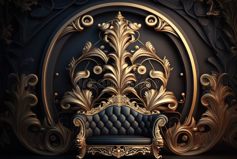 Luxury Graphic Design Red Black Golden Color Background Stock ...