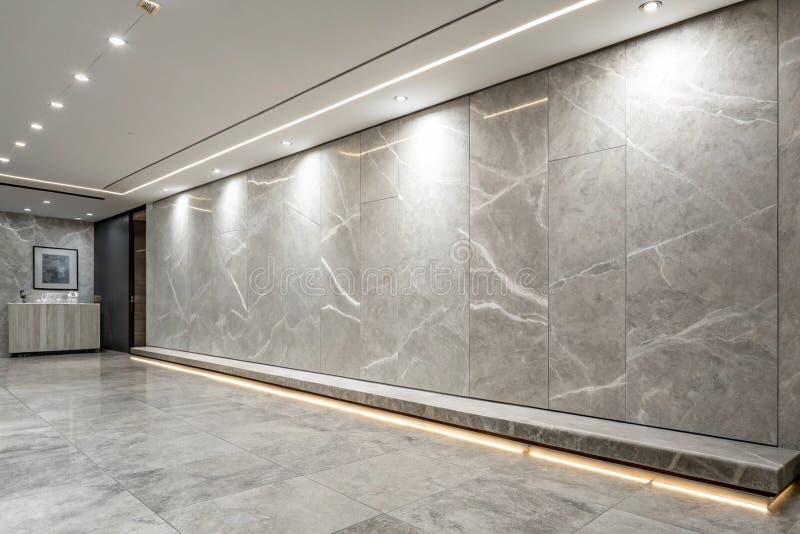 Modern Grey Limestone Texture Background with Polished Stone Stock ...