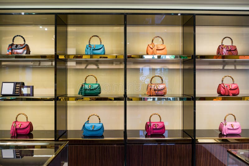 Italian Bag Fashion Shop in Italy Editorial Stock Image - Image of ...