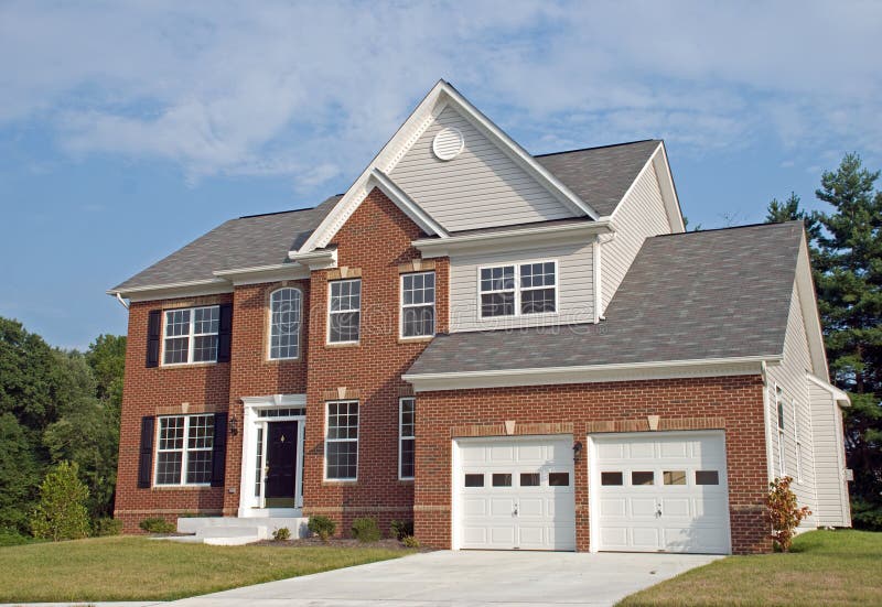 Upper class luxury home stock image. Image of huge, luxurious - 890691