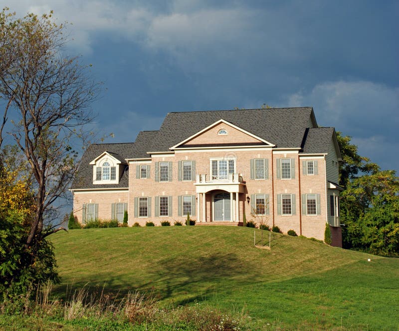 Big House stock photo. Image of home, objects, outside - 248542