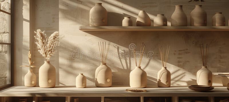 Luxury Home Decor Diffuser Rods, Incense Packaging, Artisan Ceramic ...