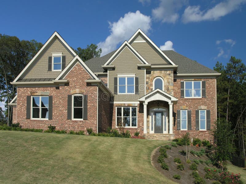 Upper class luxury home stock image. Image of huge, luxurious - 890691