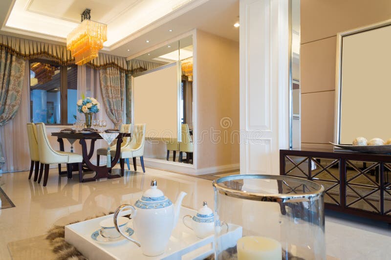 Model Home Interior Design stock photo. Image of house - 2061280