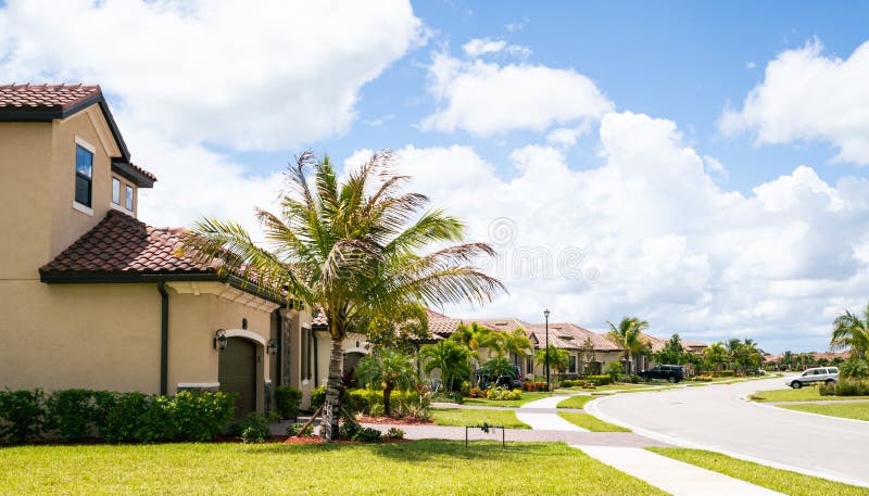 Luxury Homes for Sale in Southwest Florida Stock Image - Image of town ... Luxury Homes for Sale in Southwest Florida Stock Image - Image of town ...